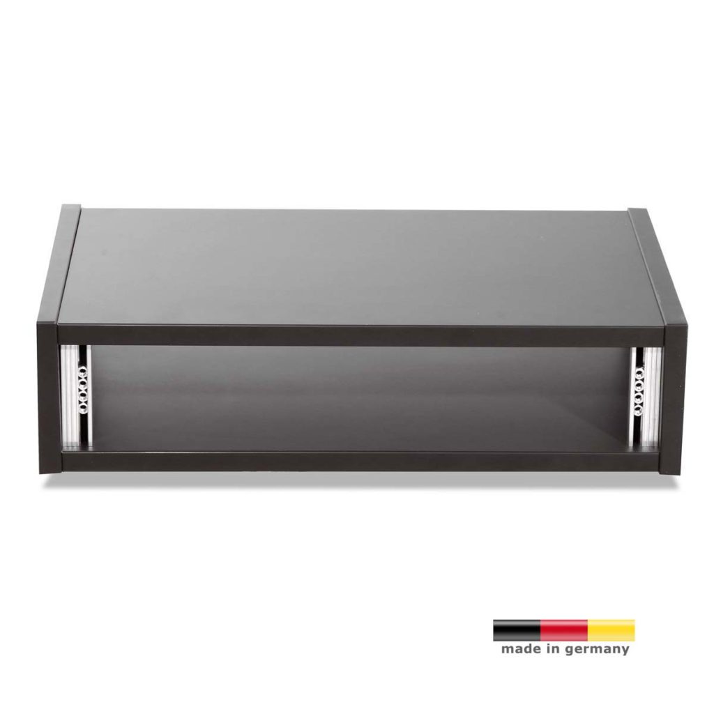 Studio Desktop 2U Rack BK | Megacase