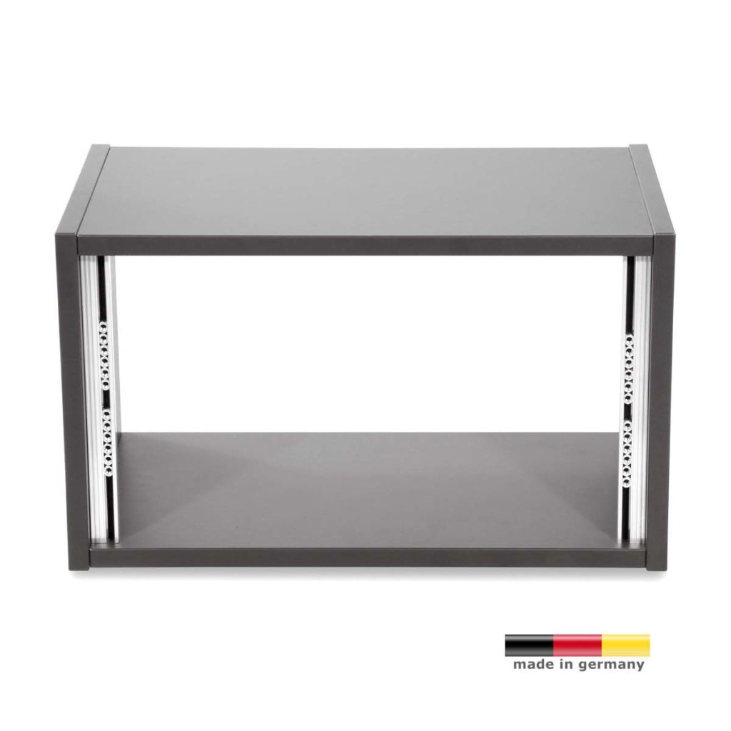 Studio Desktop 2U Rack oak | Megacase