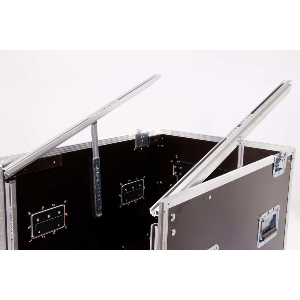 L-Rack 6U MIDAS M32R + wheel | Megacase