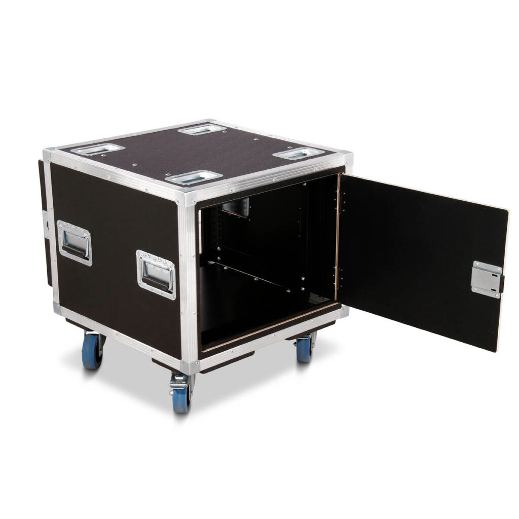 Rack SD 8U 60 Shockmount+wheel | Megacase