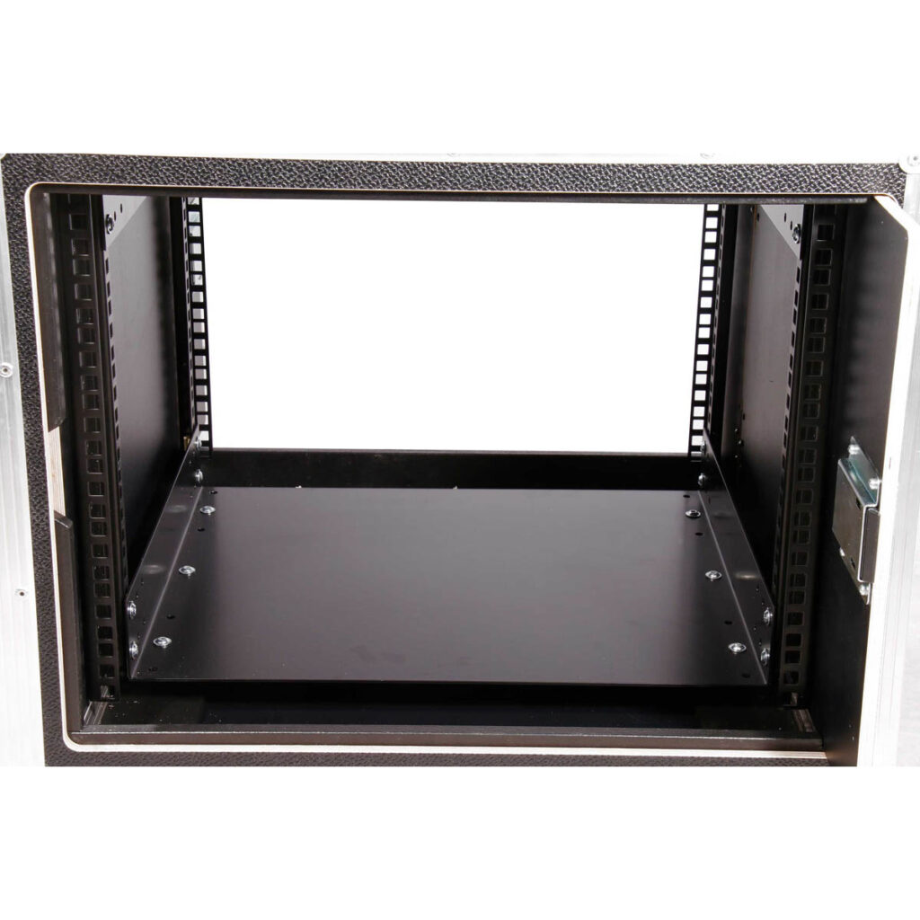 8U Professional PA System Rack 600 Sliding Door | Megacase