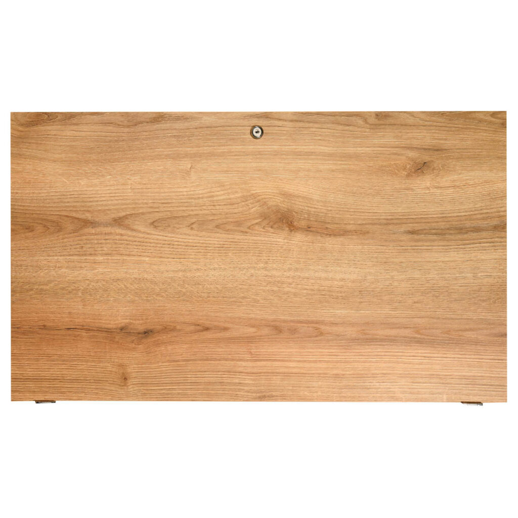 Studio Rack 20U backdoor oak | Megacase