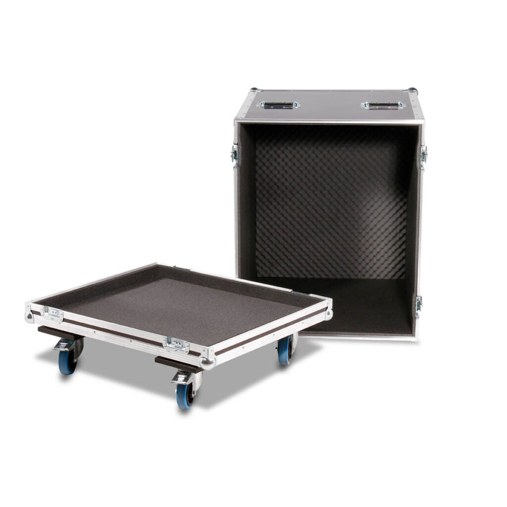 Flightcase RCF Sub 8004 AS + wheel | Megacase