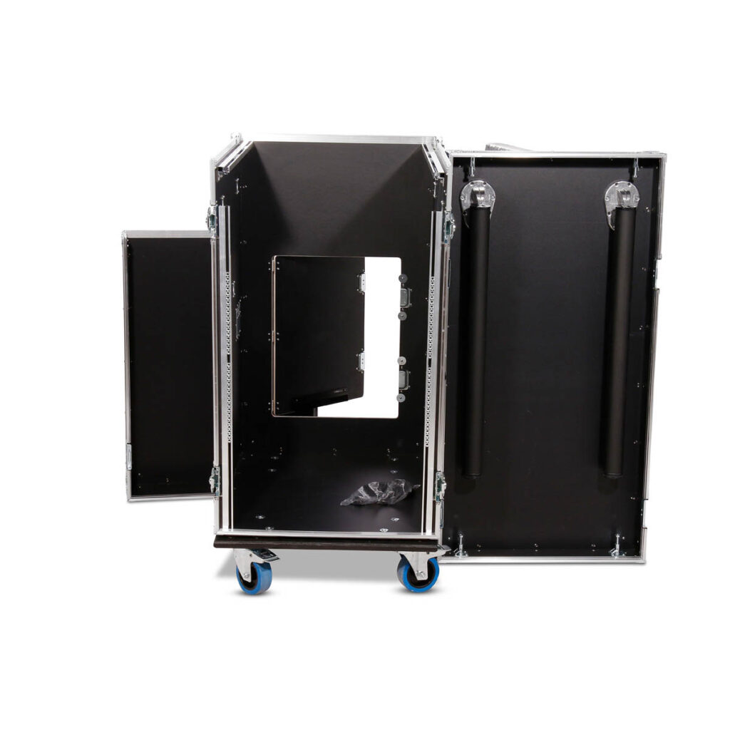 L-Rack 16U MIDAS M32R + wheel | Megacase