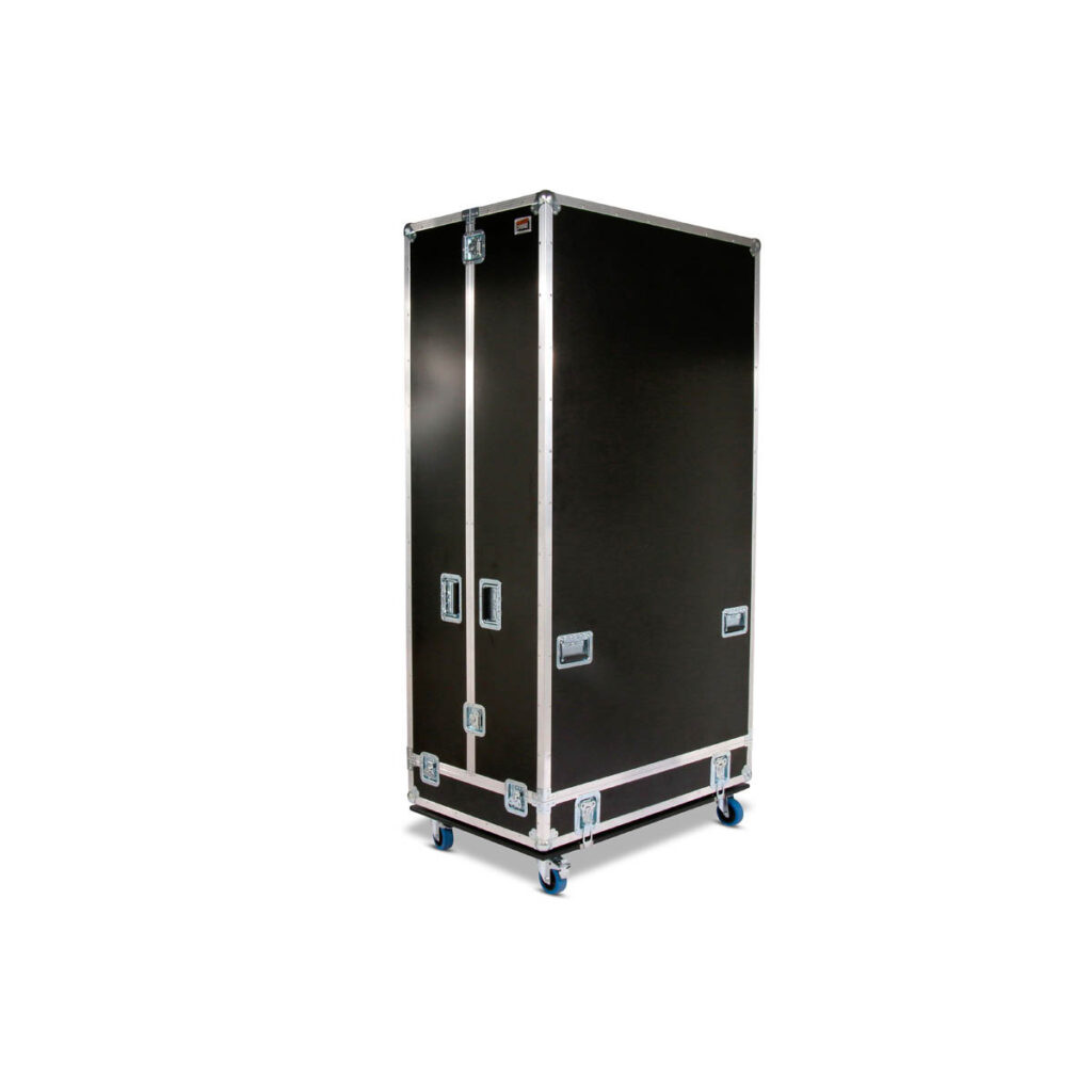 Flightcase Harp + wheel | Megacase
