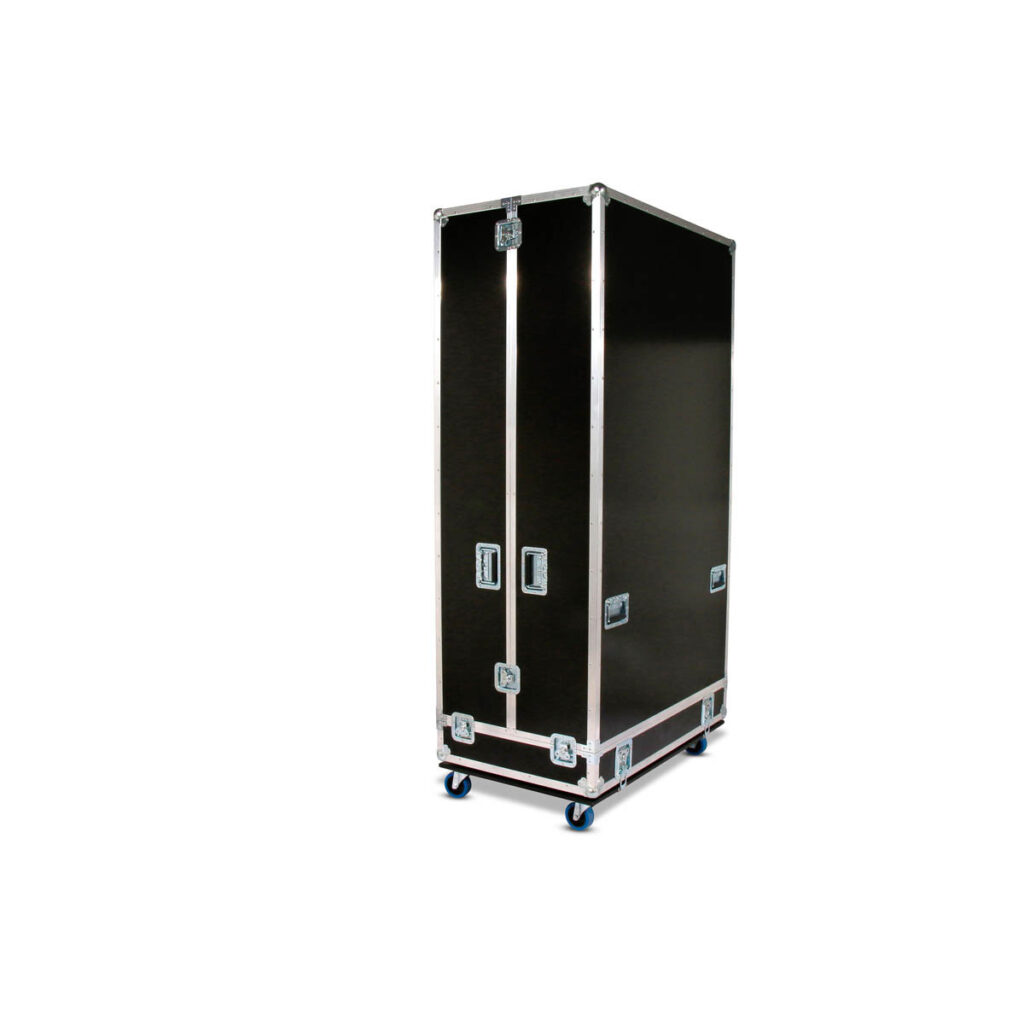 Flightcase Harp + wheel | Megacase