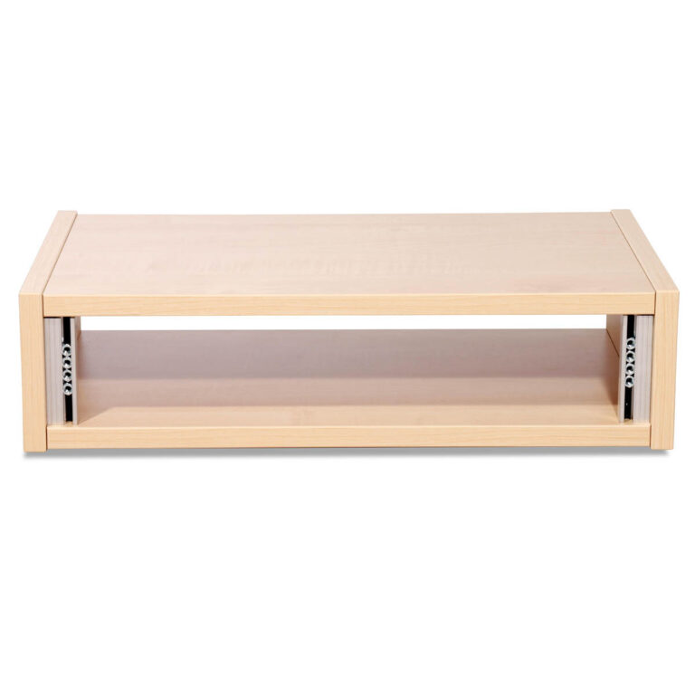 Studio Desktop 2U Rack maple | Megacase