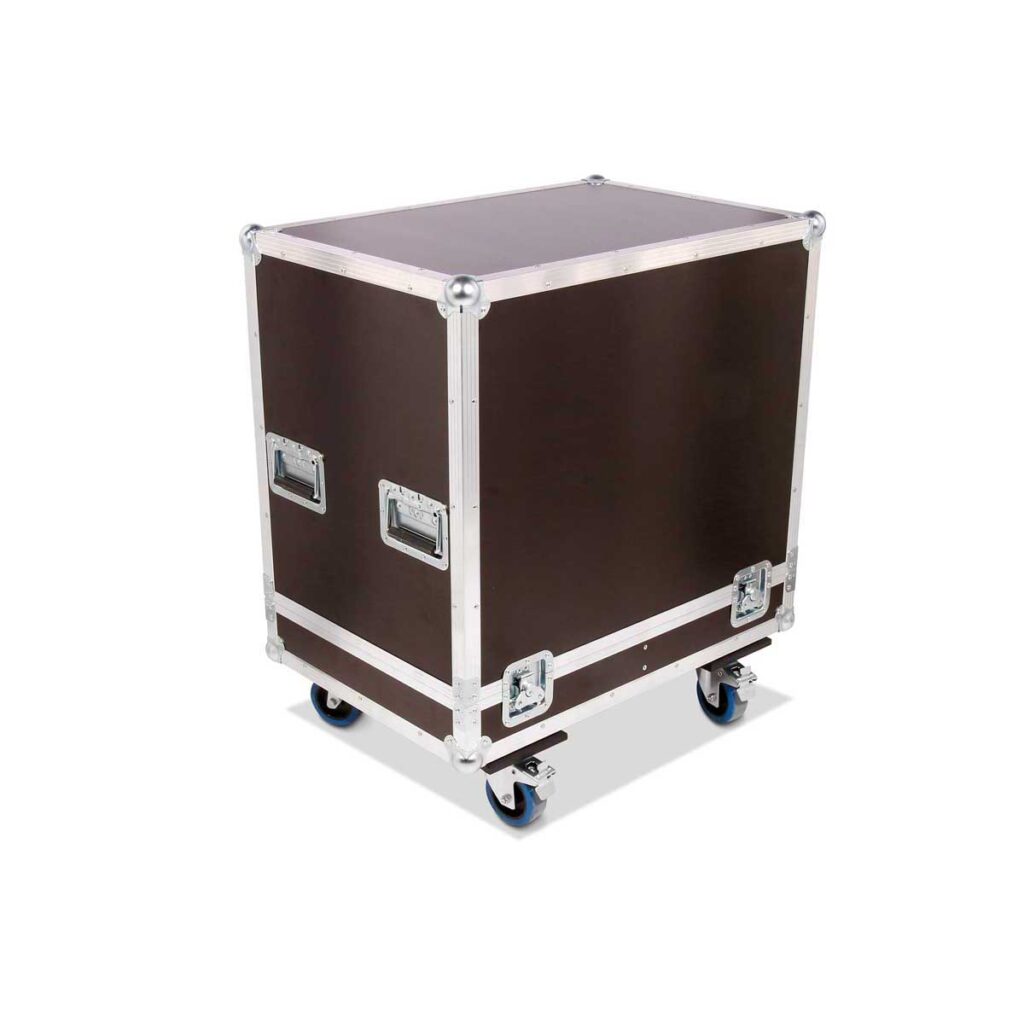 Flightcase 2x RCF NX 15-SMA + wheel | Megacase
