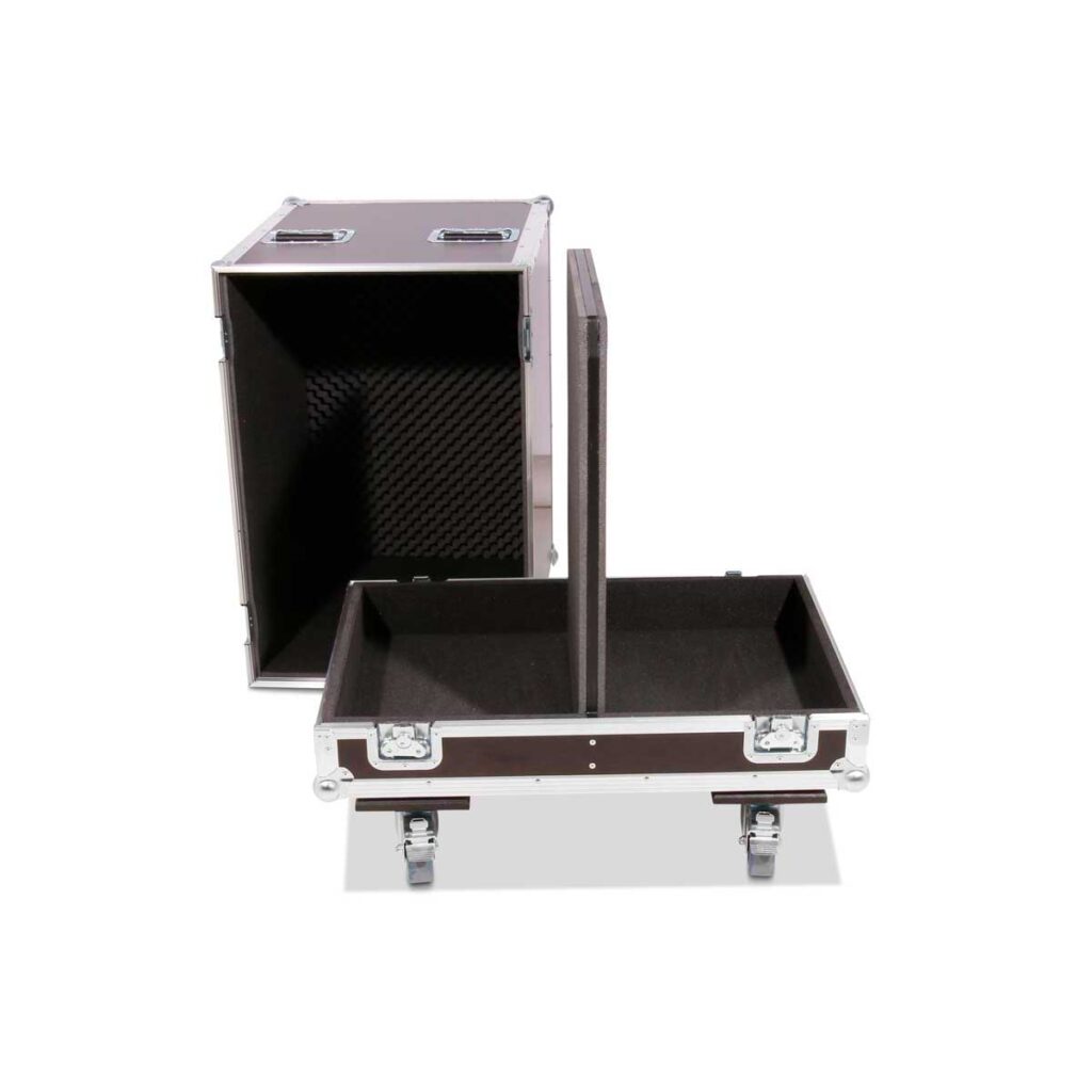 Flightcase 2x RCF NX 15-SMA + wheel | Megacase