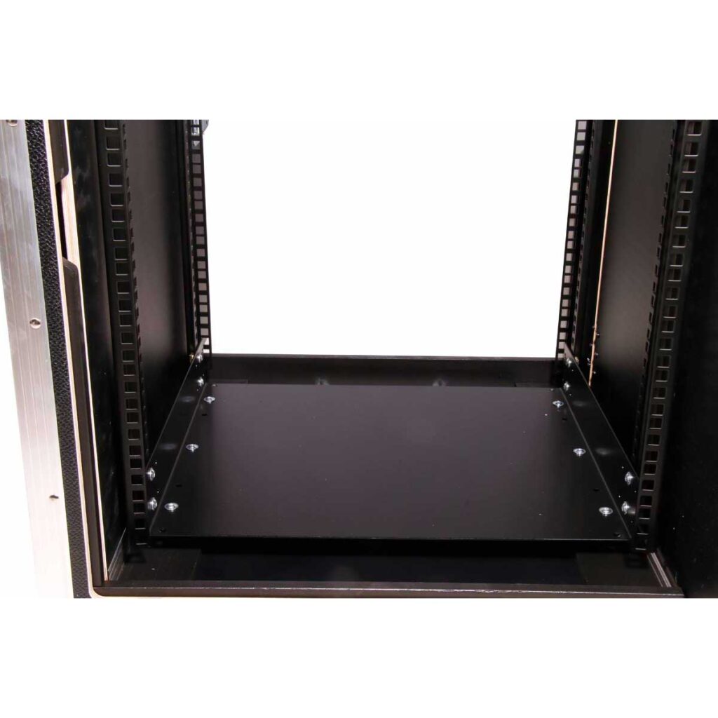 14U Professional PA System Rack 600 Sliding Door | Megacase