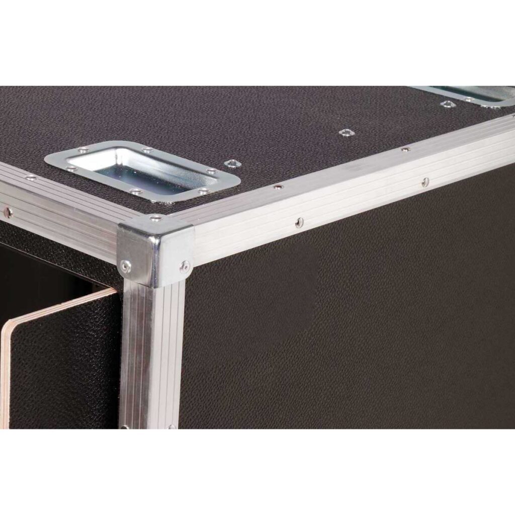 14U Professional PA System Rack 600 Sliding Door | Megacase