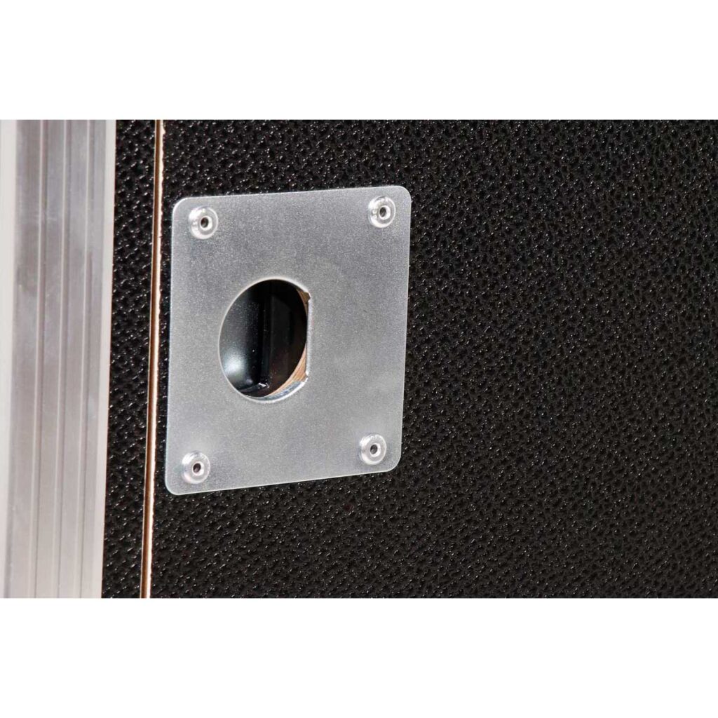 14U Professional PA System Rack 600 Sliding Door | Megacase