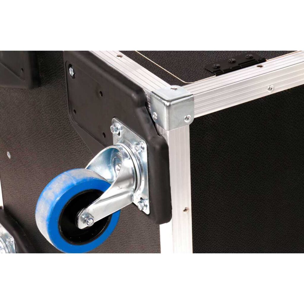 14U Professional PA System Rack 600 Sliding Door | Megacase