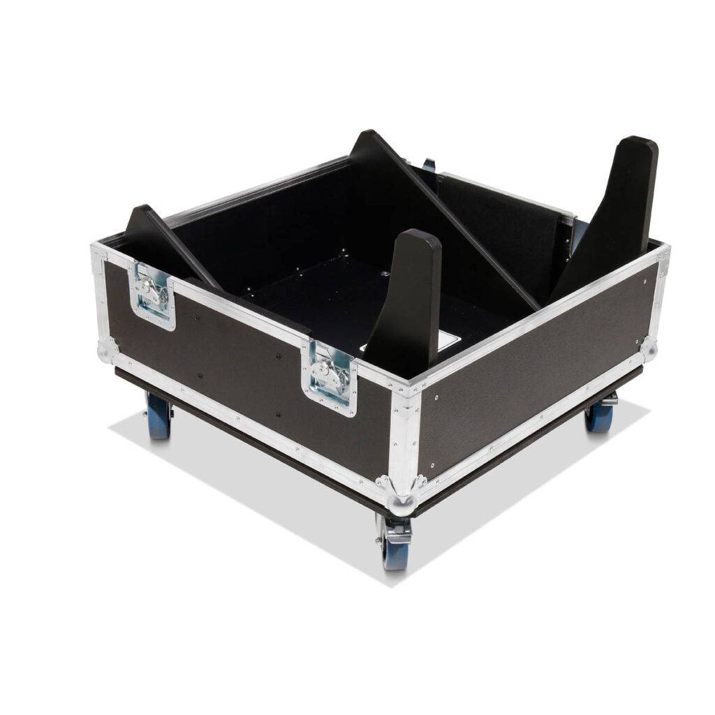 Flightcase 4x d&b XSL8 + wheel | Megacase