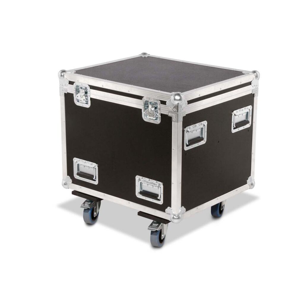 Flightcase 20x Shure MXCW 640 Speech + wheel | Megacase